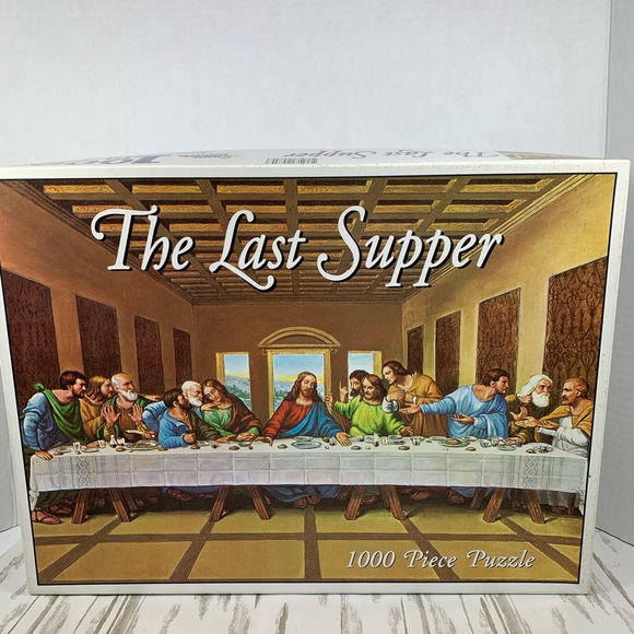 White Mountain Puzzles | Other | Jigsaw Puzzle The Last Supper 00 Pc ...